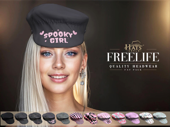 Second Life Marketplace - [HW] THE PREMIUM FREELIFE CAPS